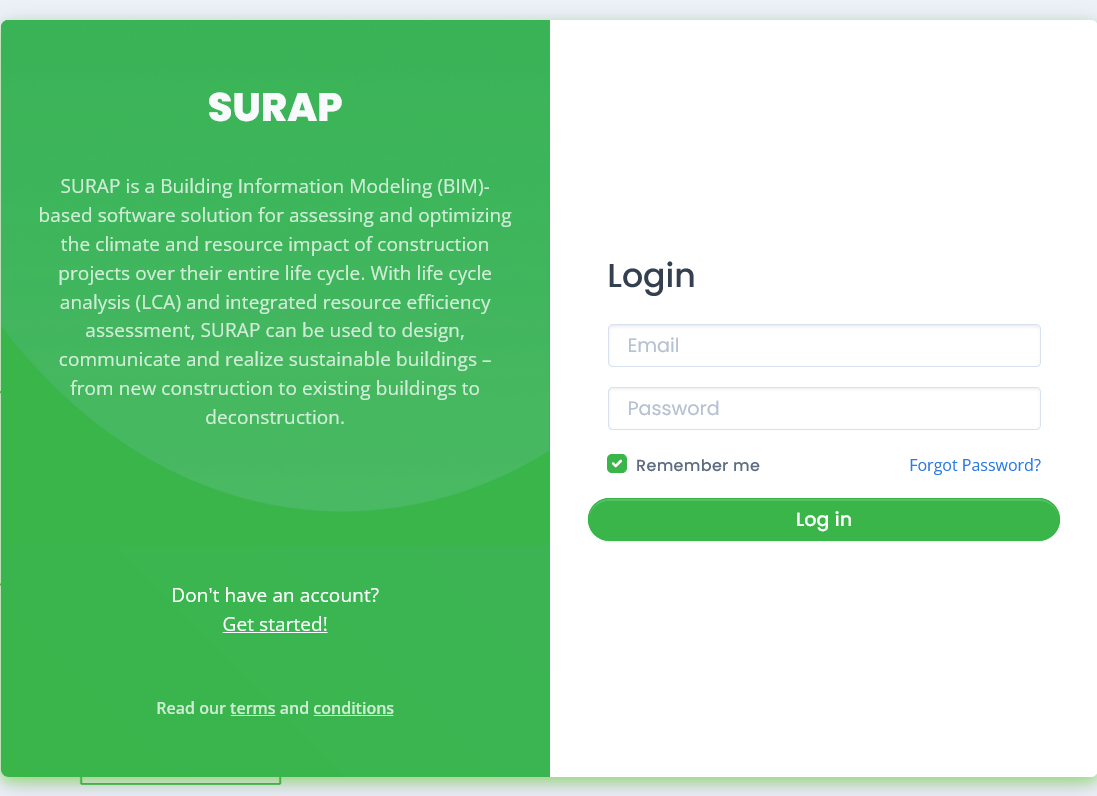 SURAP – Sustainable Resource Applications
